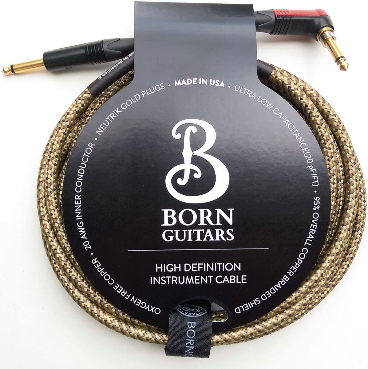 Born Guitars Audiophile Instrument Cables